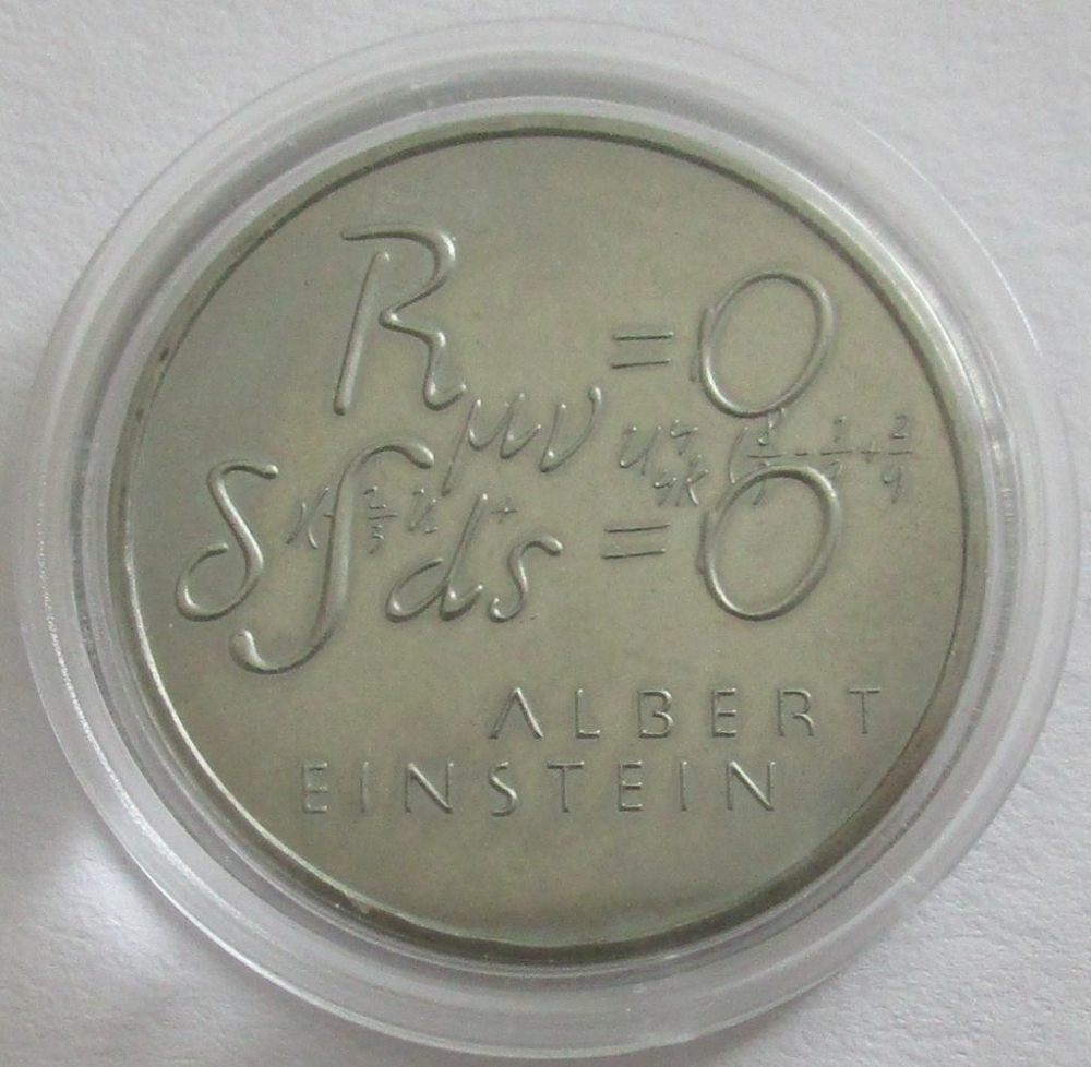Schweiz 5 Franken 1979 Albert Einstein Relativitätstheorie - Mago-Mue, 15,00