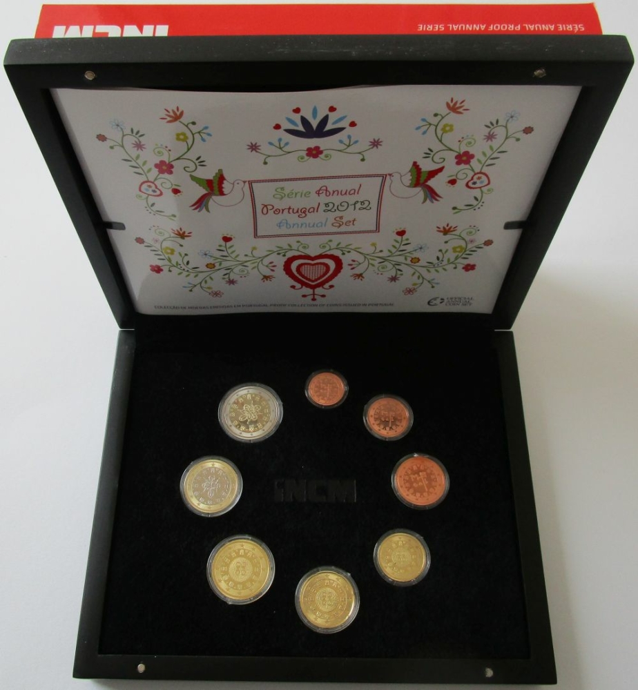 Portugal Proof Coin Set 2012 - Mago-Muenzen, 79,00