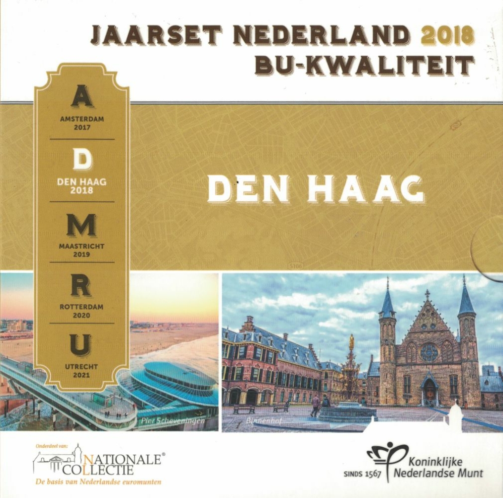 Netherlands Coin Set 2018 Den Haag - Mago-Muenzen, 29,00