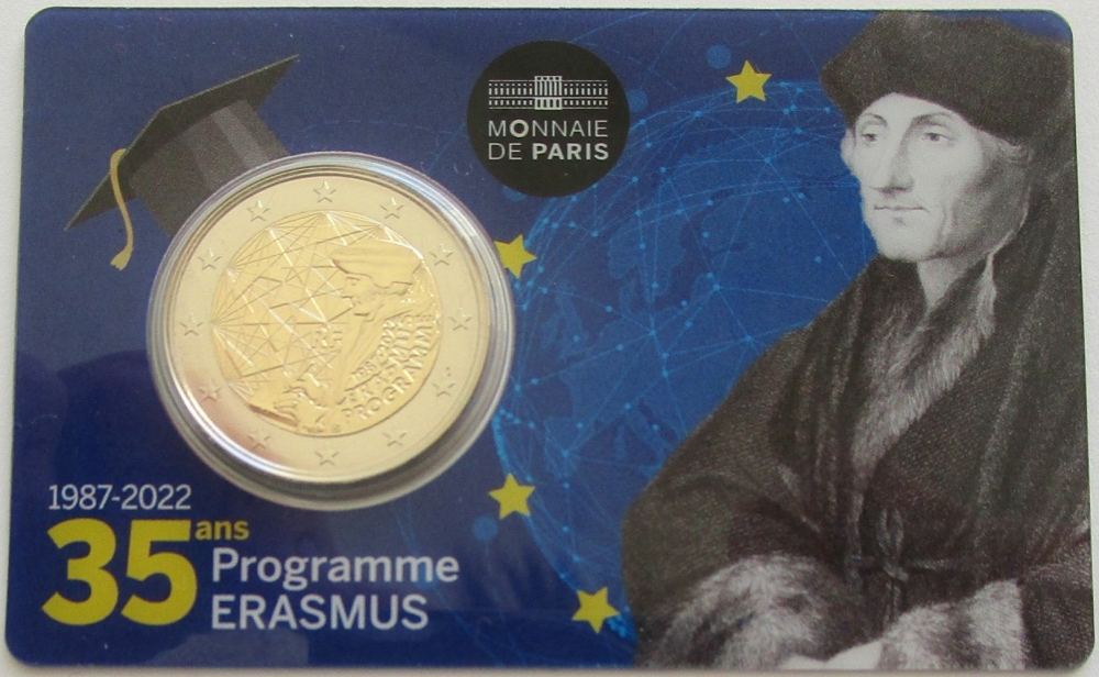 France 2 Euro 2022 35 Years Erasmus Programme BU - Mago-Muenzen, 19,00