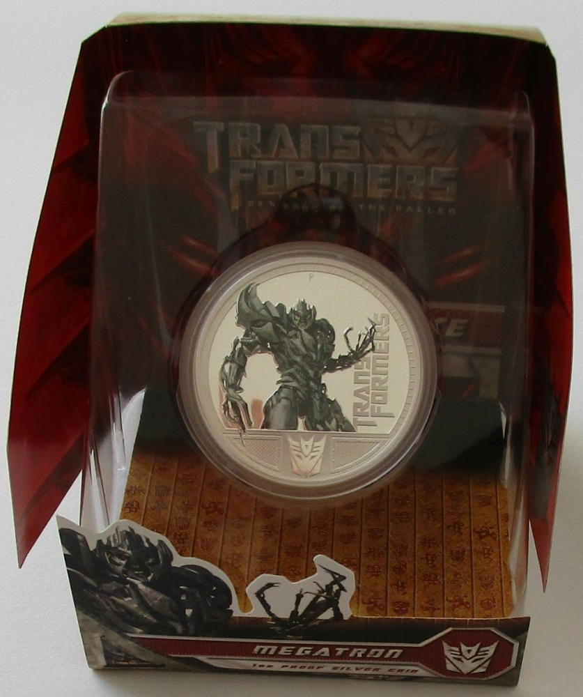Tuvalu 1 Dollar 2009 Transformers: Revenge of the Fallen Megatron - M ...