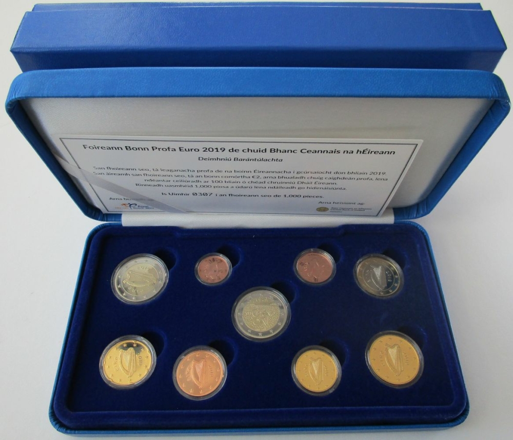 Ireland Proof Coin Set 2019 - Mago-Muenzen, 219,00