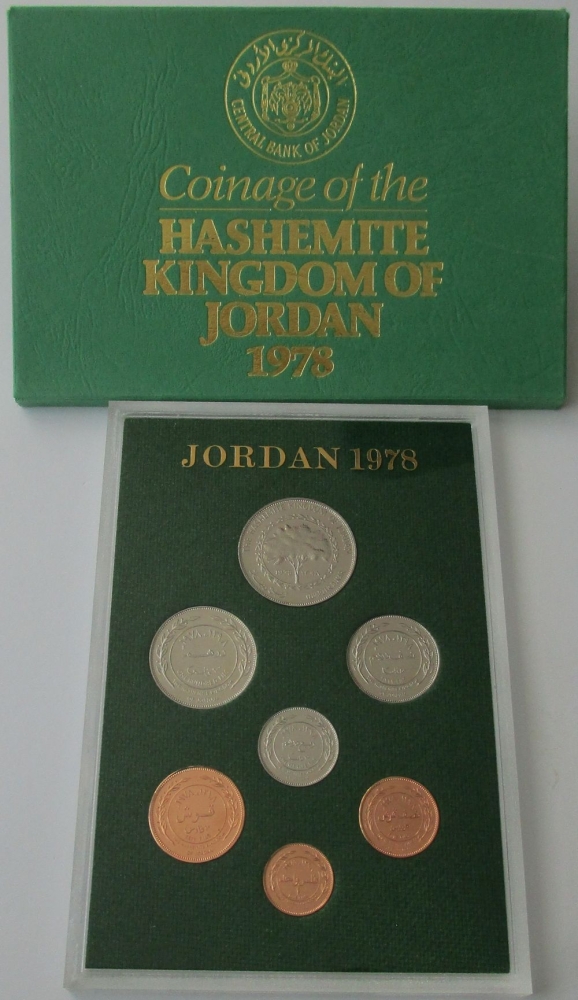 Jordan Proof Coin Set 1978 - Mago-Muenzen, 89,00