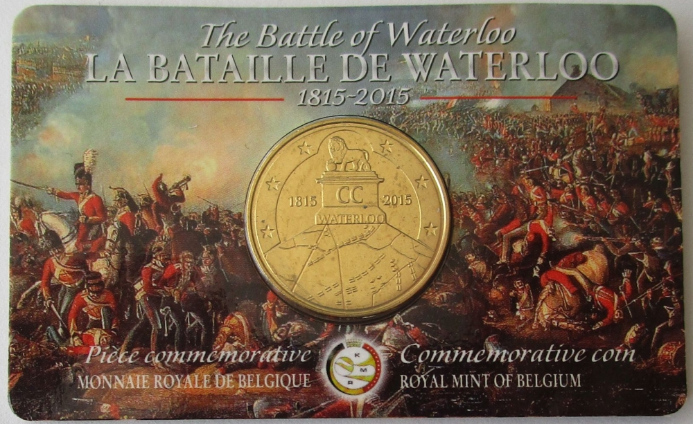 Belgium 2 1/2 Euro 2015 200 Years Battle of Waterloo - Mago-Muenzen, 15 ...