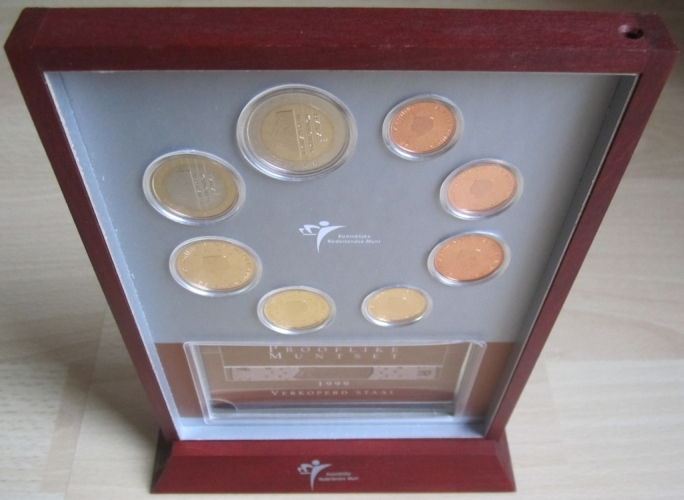 Netherlands Proof Coin Set 1999 - Mago-Muenzen, 19,00