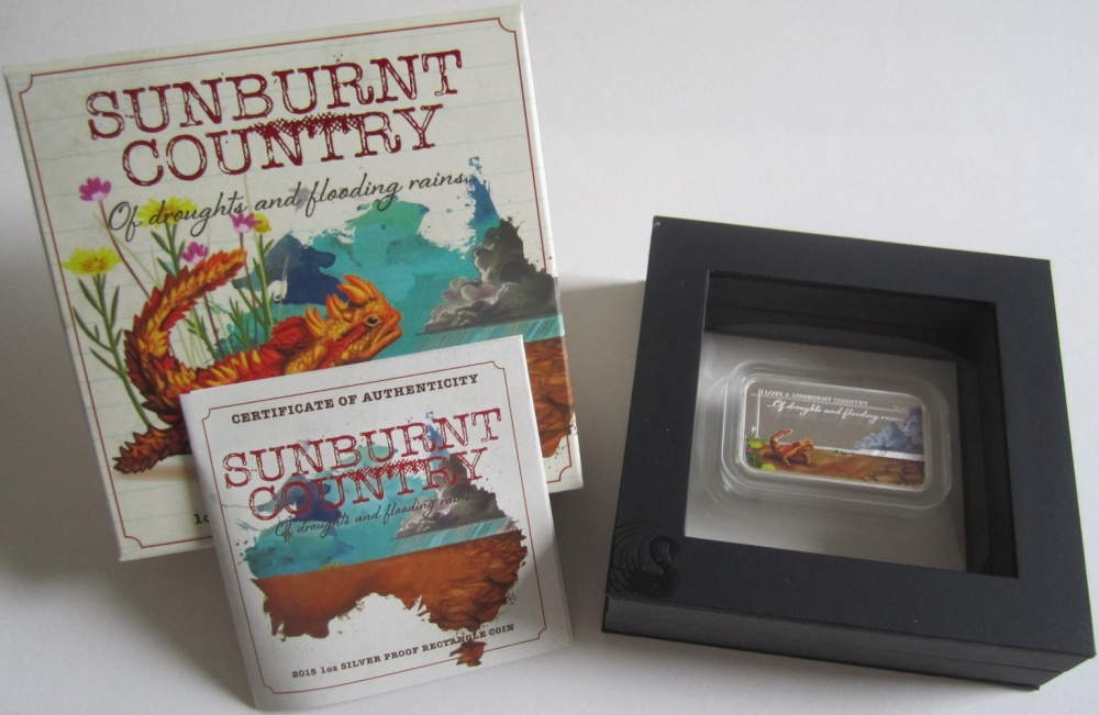 Australien 1 Dollar 2015 Sunburnt Country Thorny Devil Lizard - Mago ...