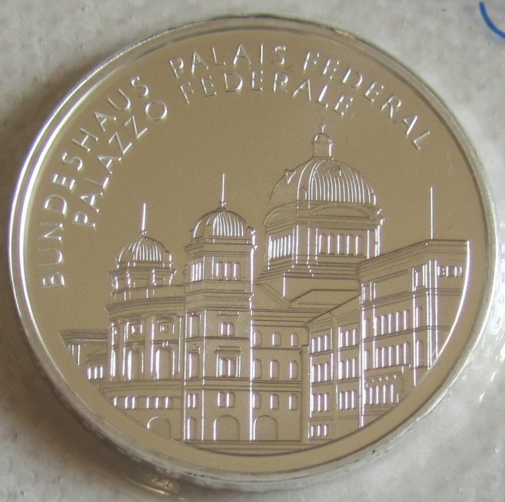 Schweiz 20 Franken 2006 Architektur Bundeshaus in Bern BU - Mago-Muen, 49,00