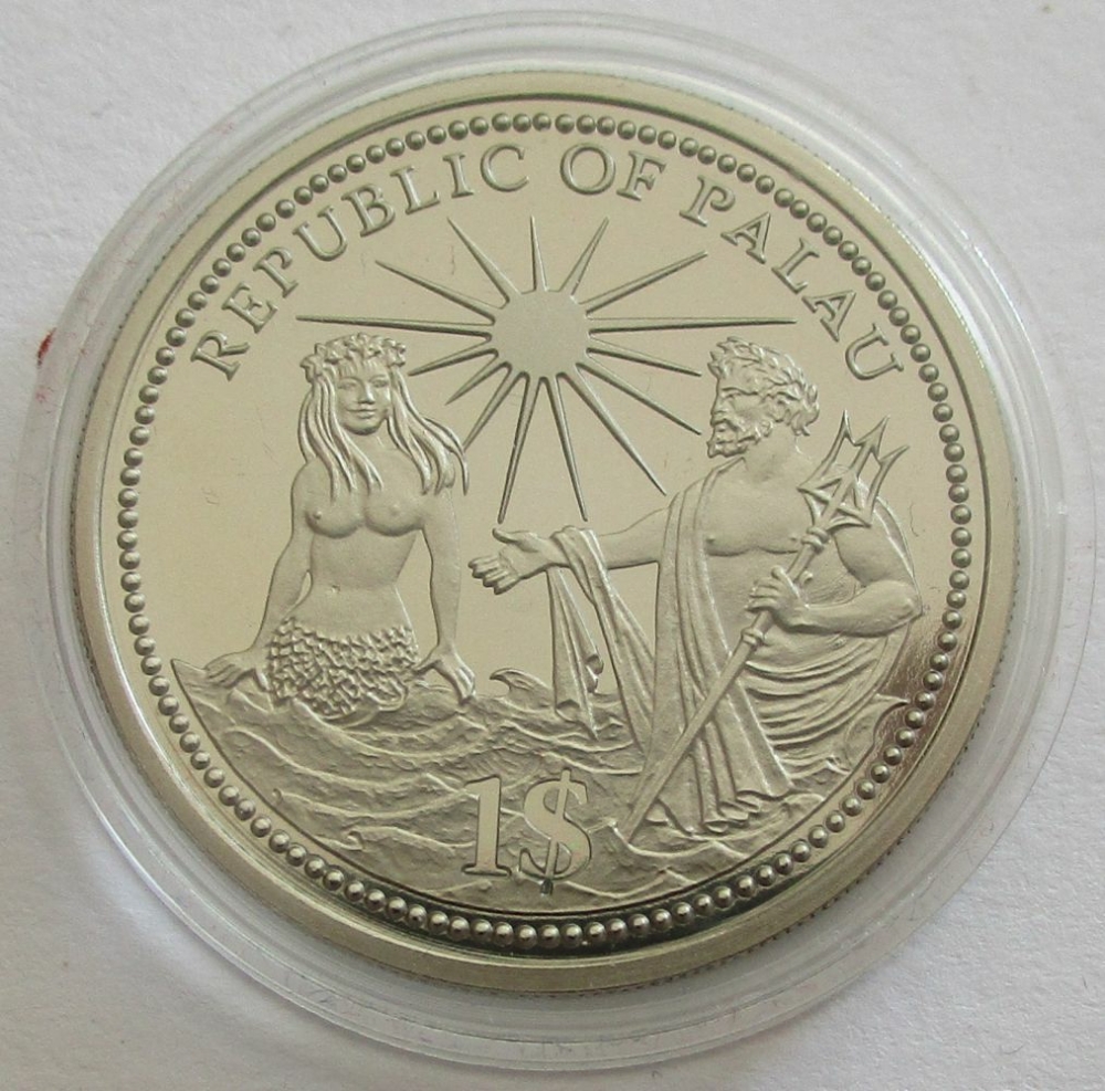 Palau 1 Dollar 1994 Unabhängigkeit - Mago-Muenzen, 19,00