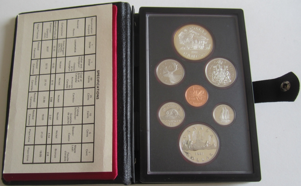 Canada Proof Coin Set 1981 - Mago-Muenzen, 29,00